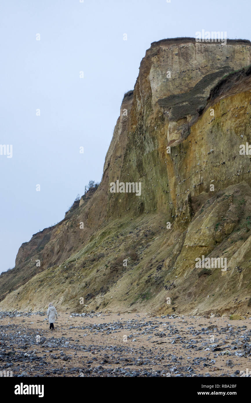 East Runton Cliffs Stock Photo - Alamy
