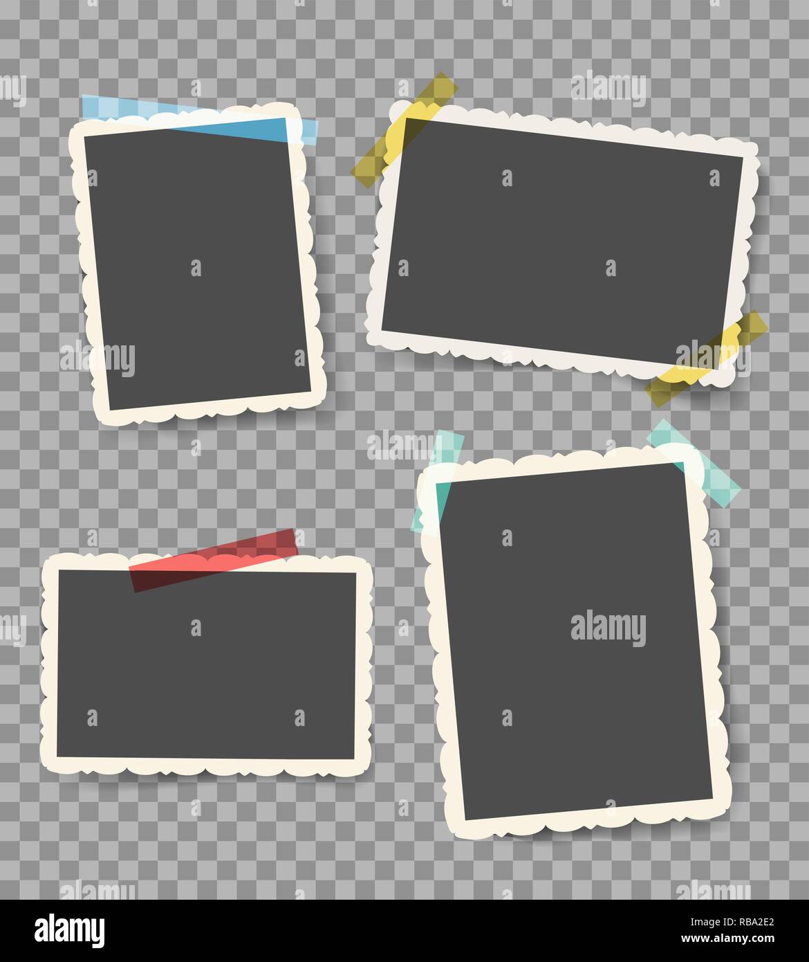 Sticky pictures Stock Vector Images - Alamy