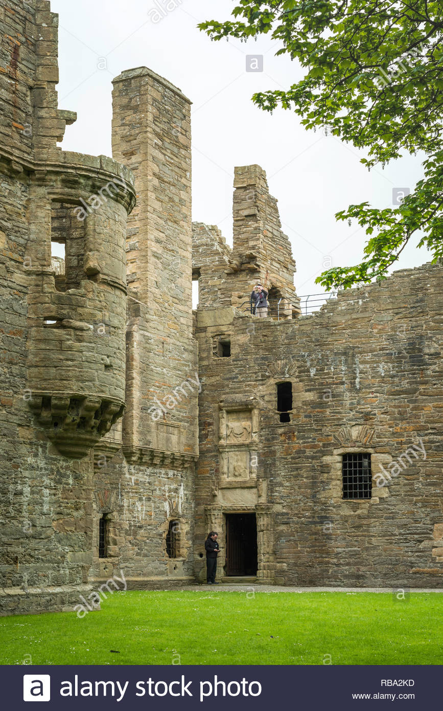 Earls Palace Kirkwall Stock Photos & Earls Palace Kirkwall Stock Images ...