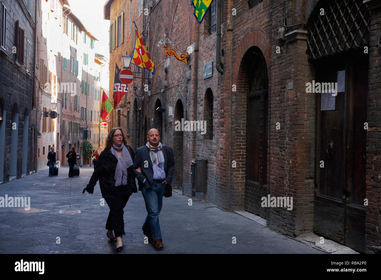 Contrada della civetta hi-res stock photography and images - Alamy