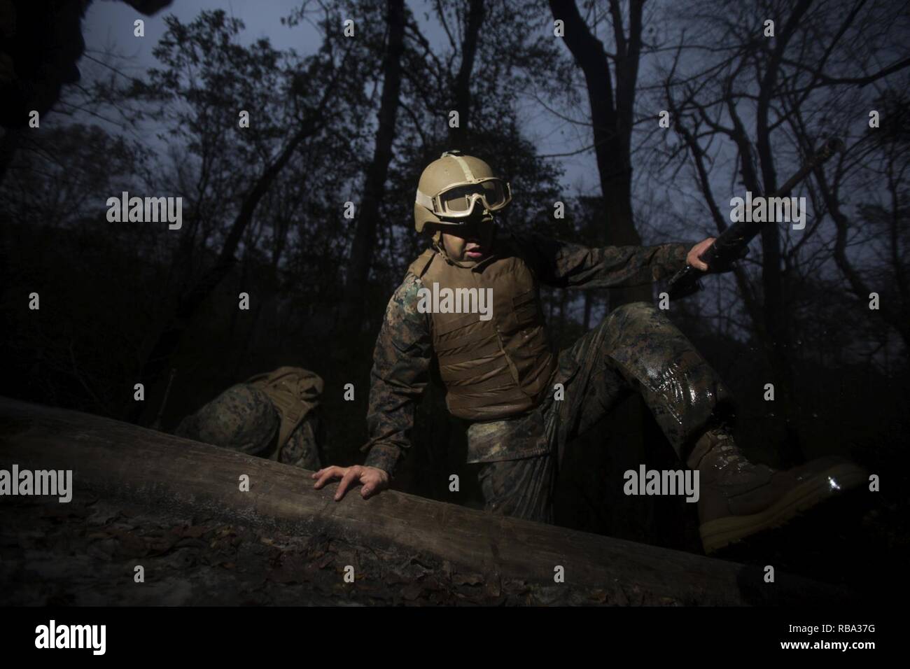 Marine corps combat support service schools hi-res stock photography ...