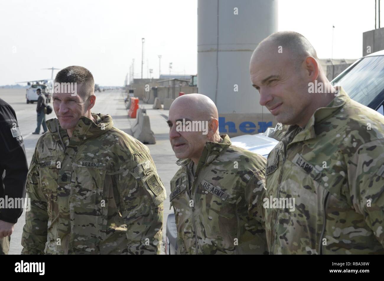 Sgt. Maj. of the Army Daniel Dailey, Command Sgt. Maj. Benjamin Jones ...
