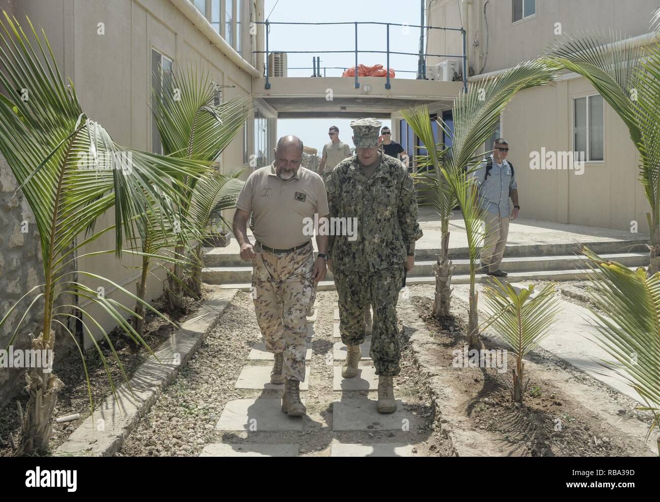 MOGADISHU, SOMALIA- Italian Army Brig. Gen. Maurizio Morena, European ...