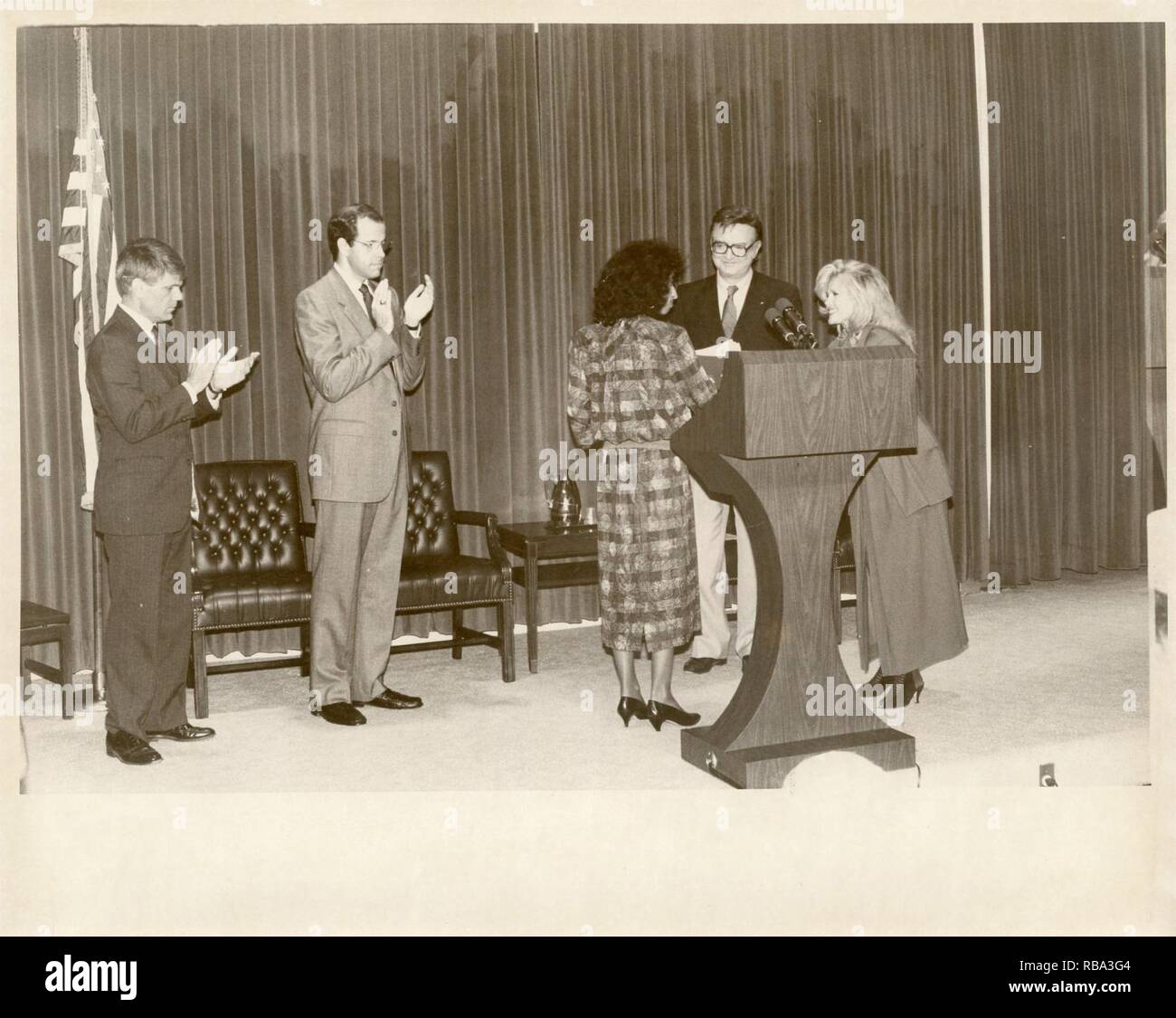 World Food Day Awards - End Hunger Awards - Receiving award Stock Photo ...