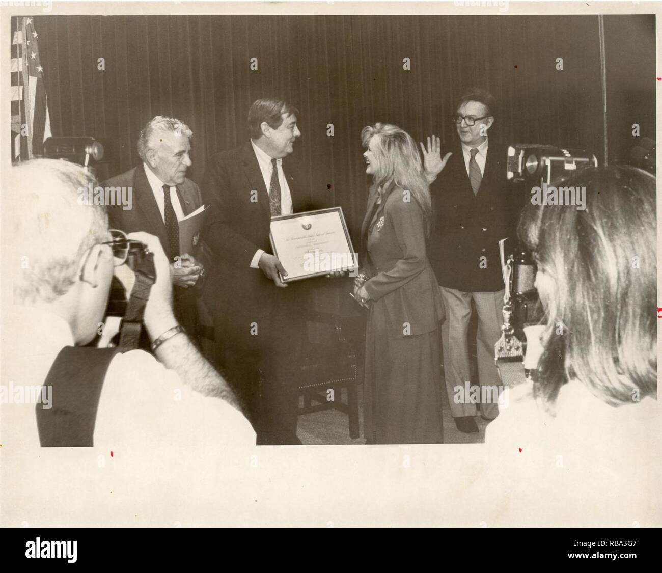 World Food Day Awards - End Hunger Awards - Giving an award Stock Photo ...