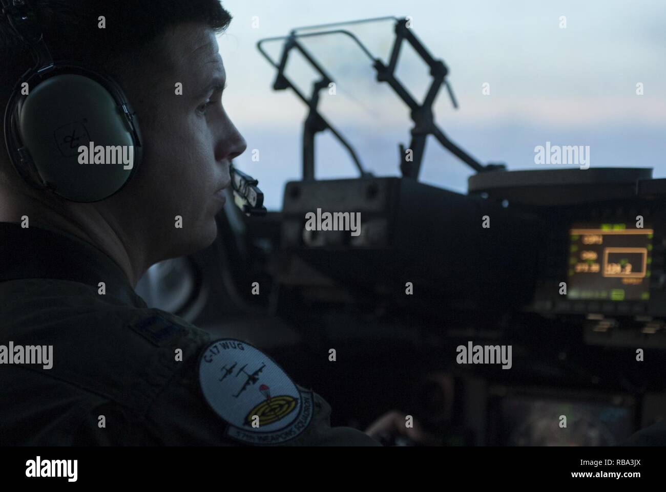 Capt. Mike “Havac” Gilpatrick, a pilot assigned to the 9th Airlift ...