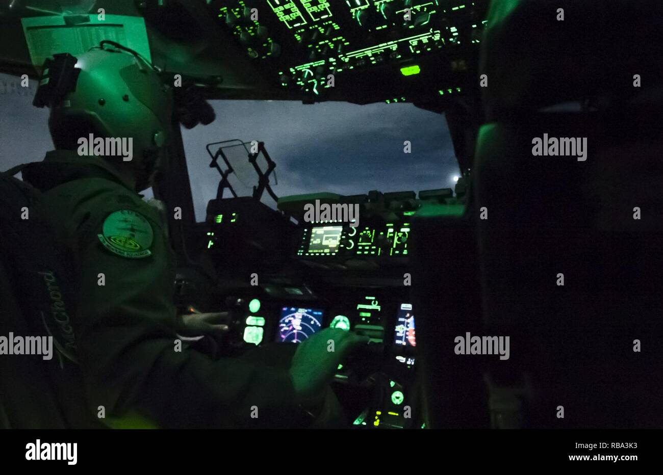 Capt. Mike “Havac” Gilpatrick, a pilot assigned to the 9th Airlift ...