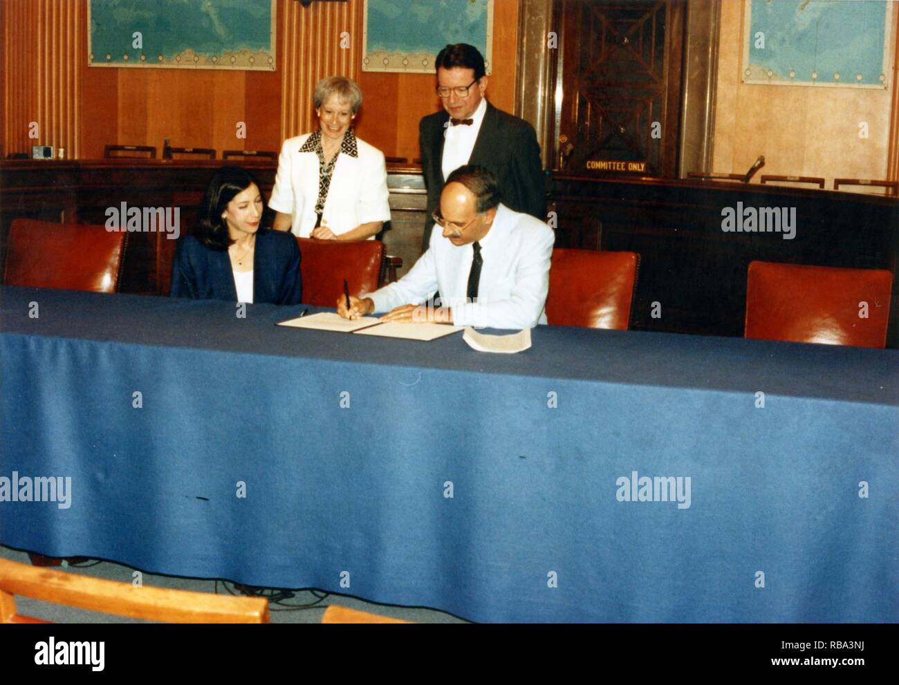 Ceremony & Signing - Signing documents Stock Photo - Alamy