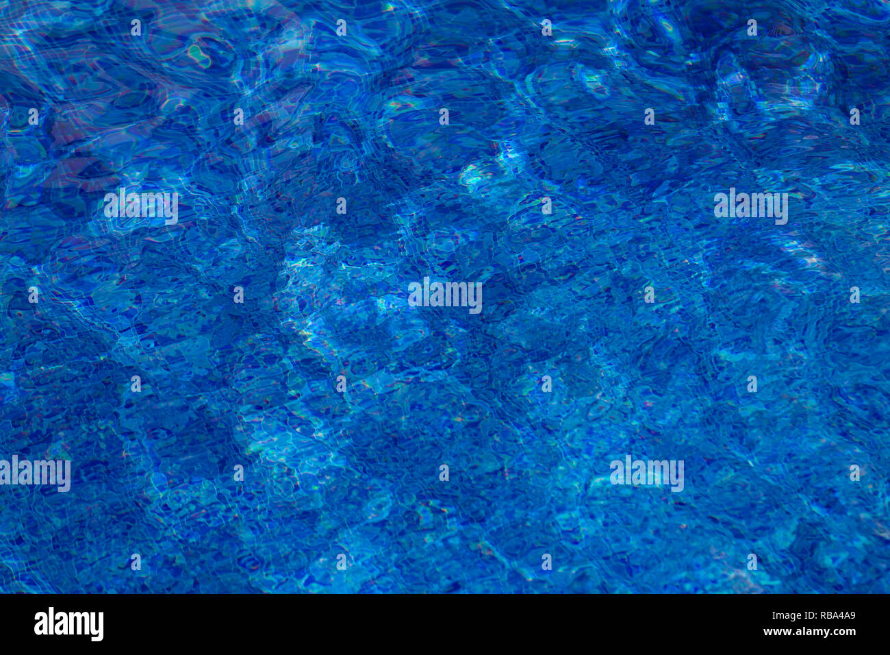 A nice photograph of beautiful blue water in a swimming pool Stock ...