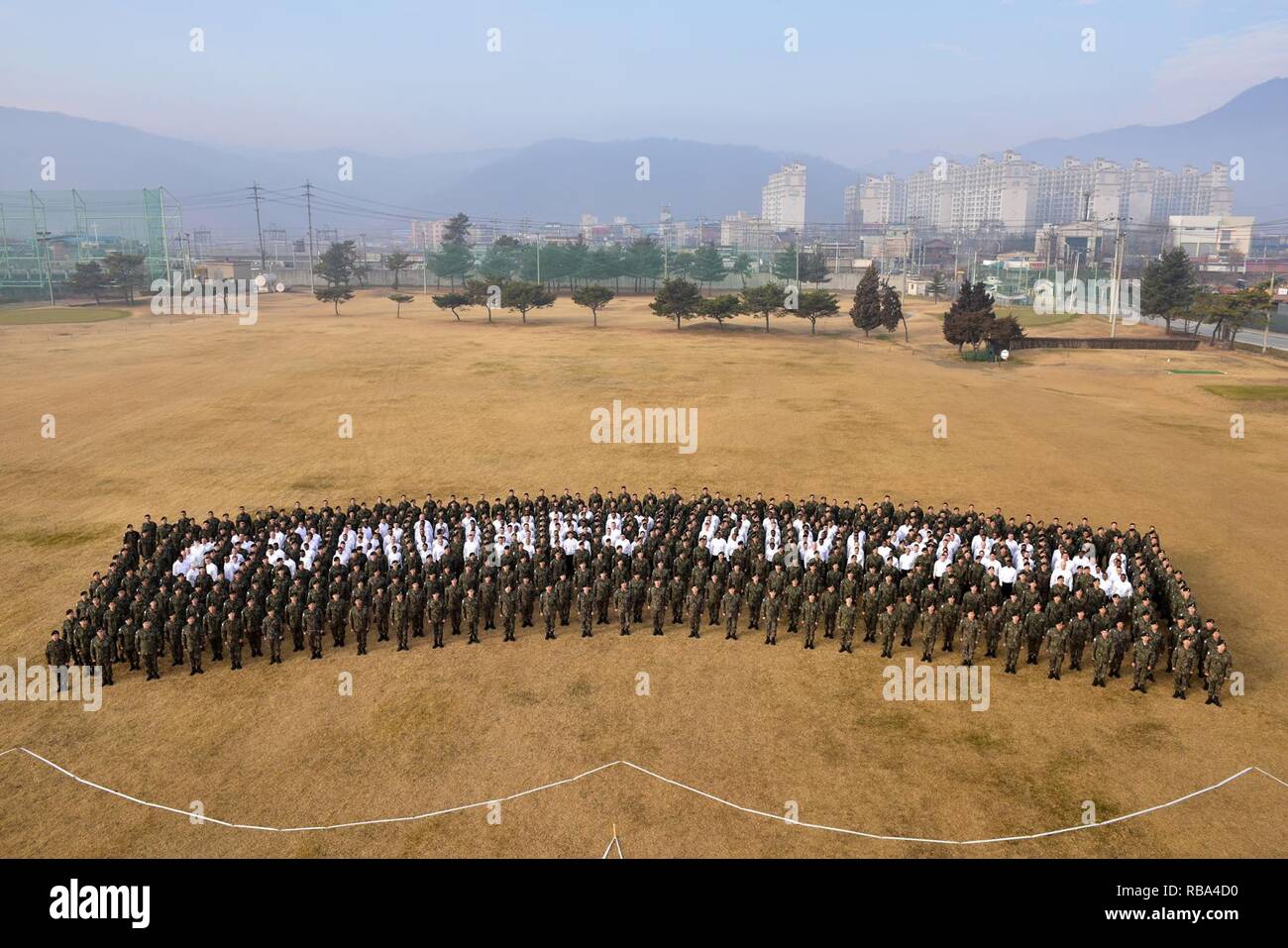 Korean Augmentees to the United States Army form the 2nd Infantry ...