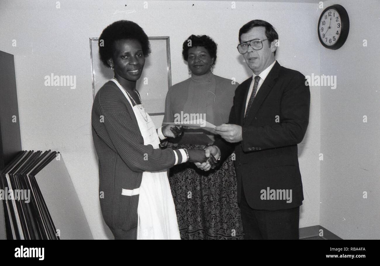 Foreign Service Nationals Goods - Awarding certificates Stock Photo - Alamy