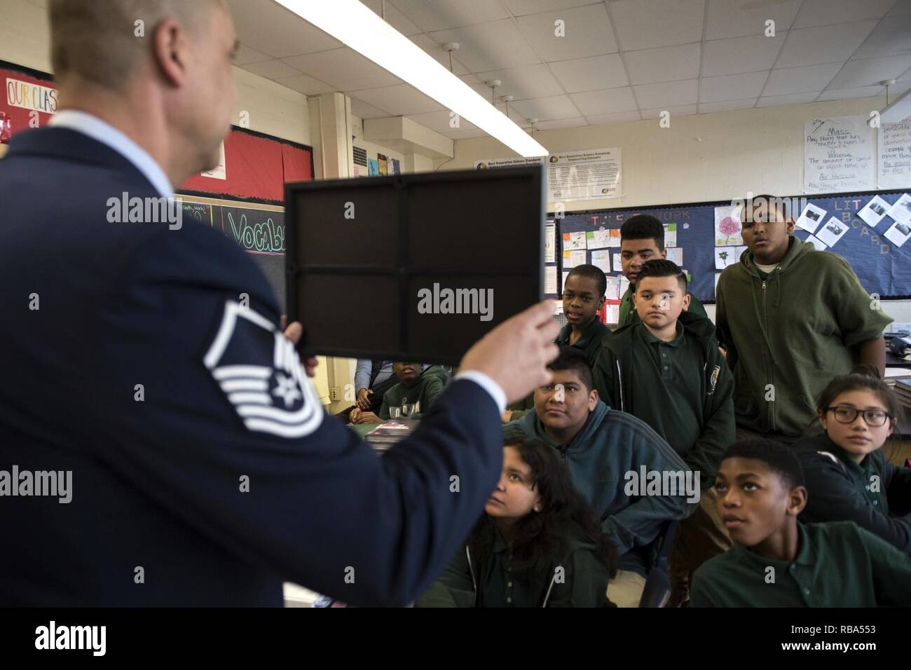 Master Sgt. David Gray, 113th Air National Guard security forces member ...