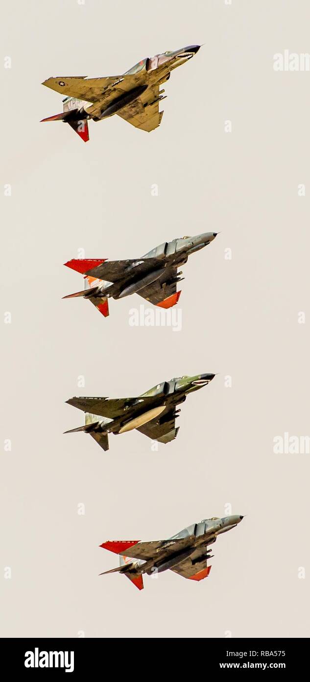 Pilots of 82nd Aerial Target Squadron Detachment 1 led the final ...