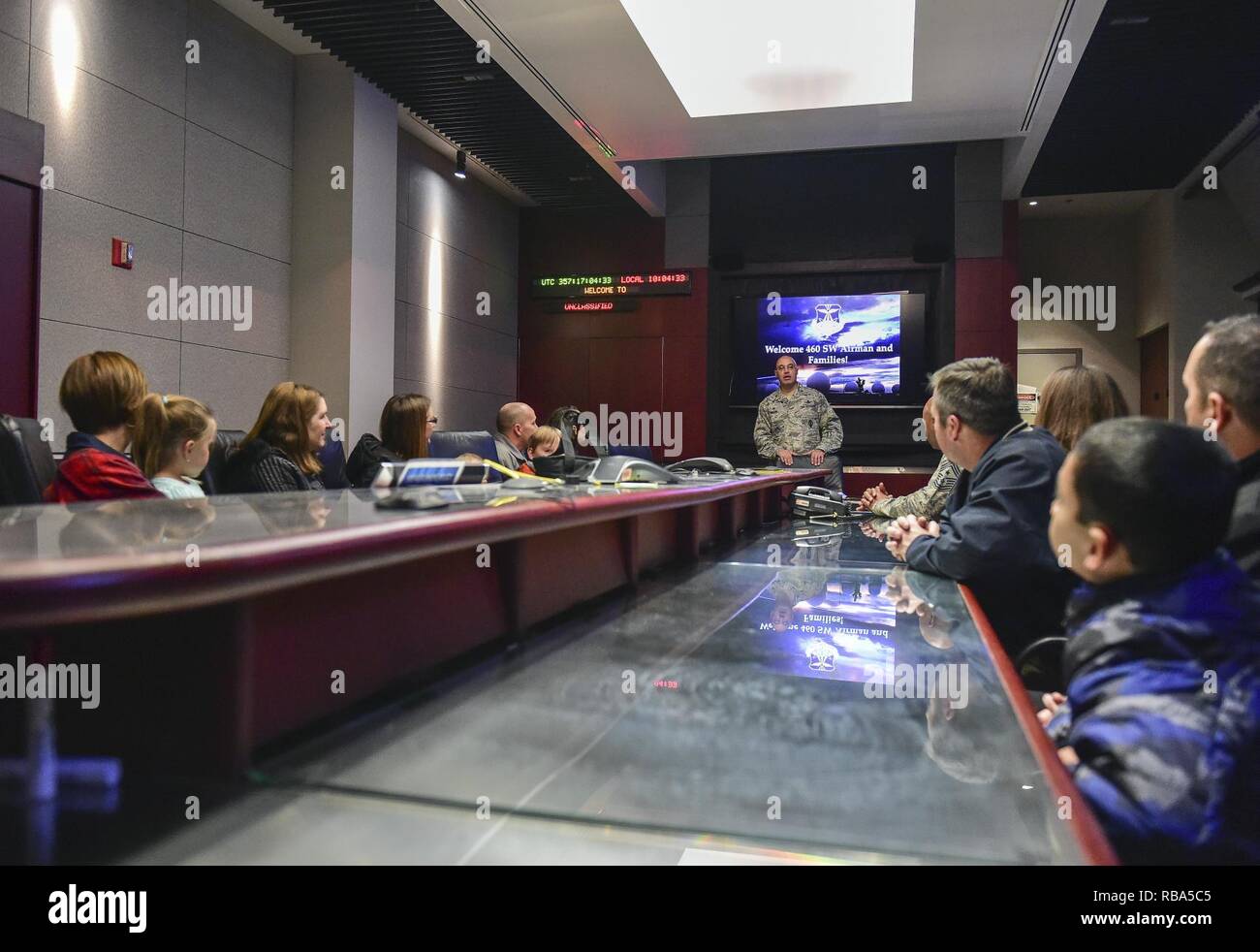 Col. David Miller Jr., 460th Space Wing commander, explains how missile ...