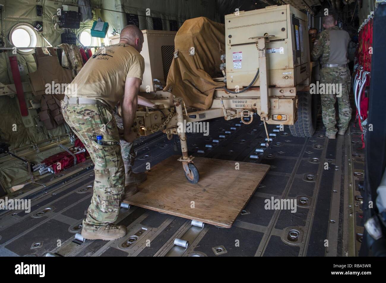 U.S. Air Force Master Sgt. Casey Holihan, 75th Expeditionary Airlift ...