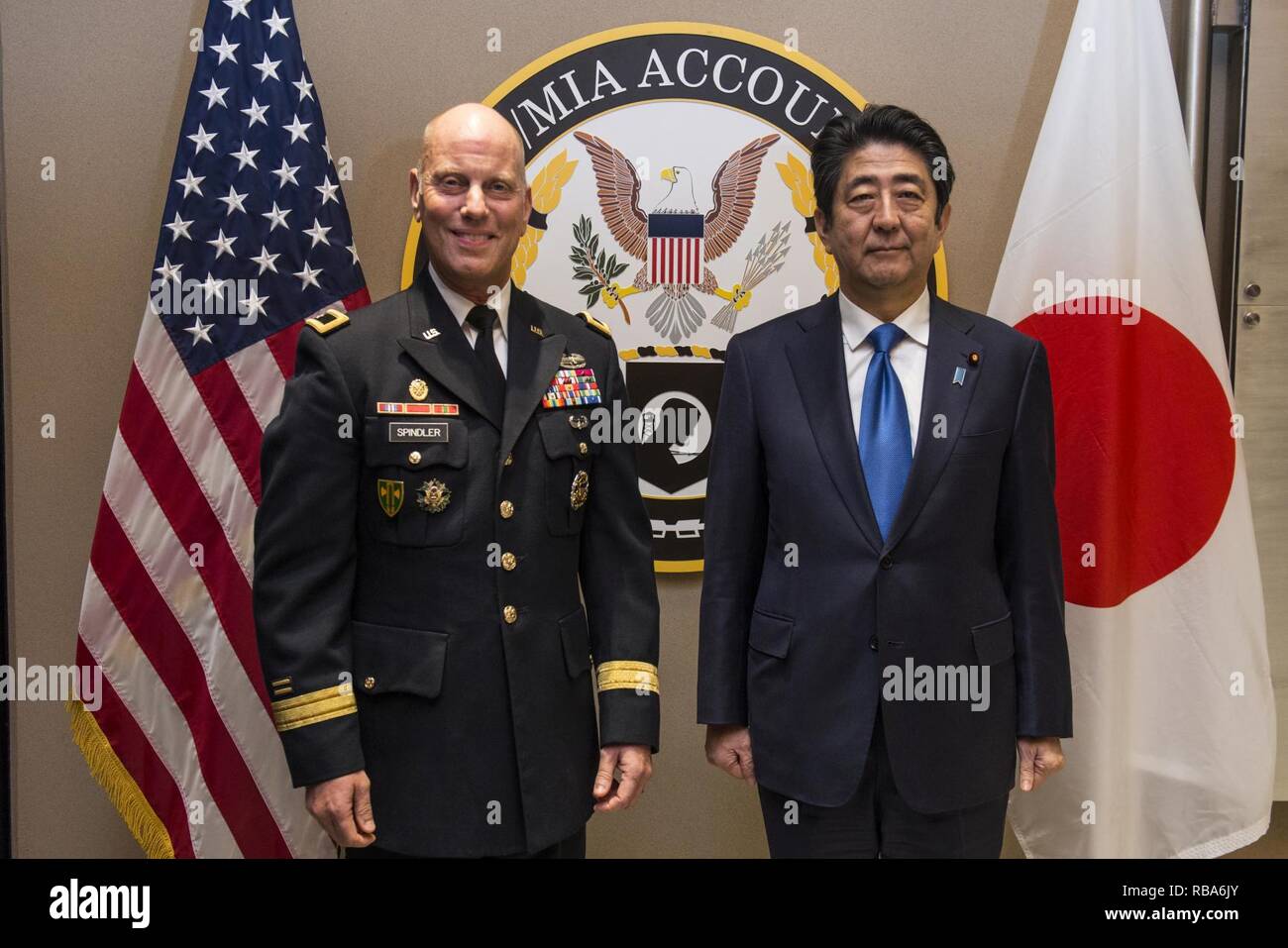 U.S. Army Brig. Gen. Mark Spindler, Deputy Director, Defense POW/MIA ...