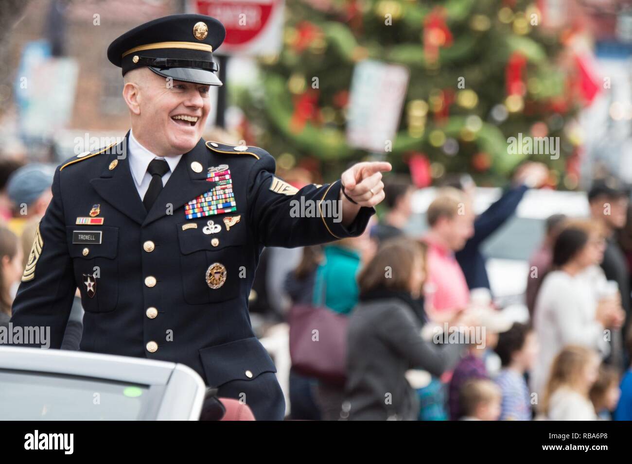 U.S. Army Command Sgt. Maj. John W. Troxell, Senior Enlisted Advisor to ...