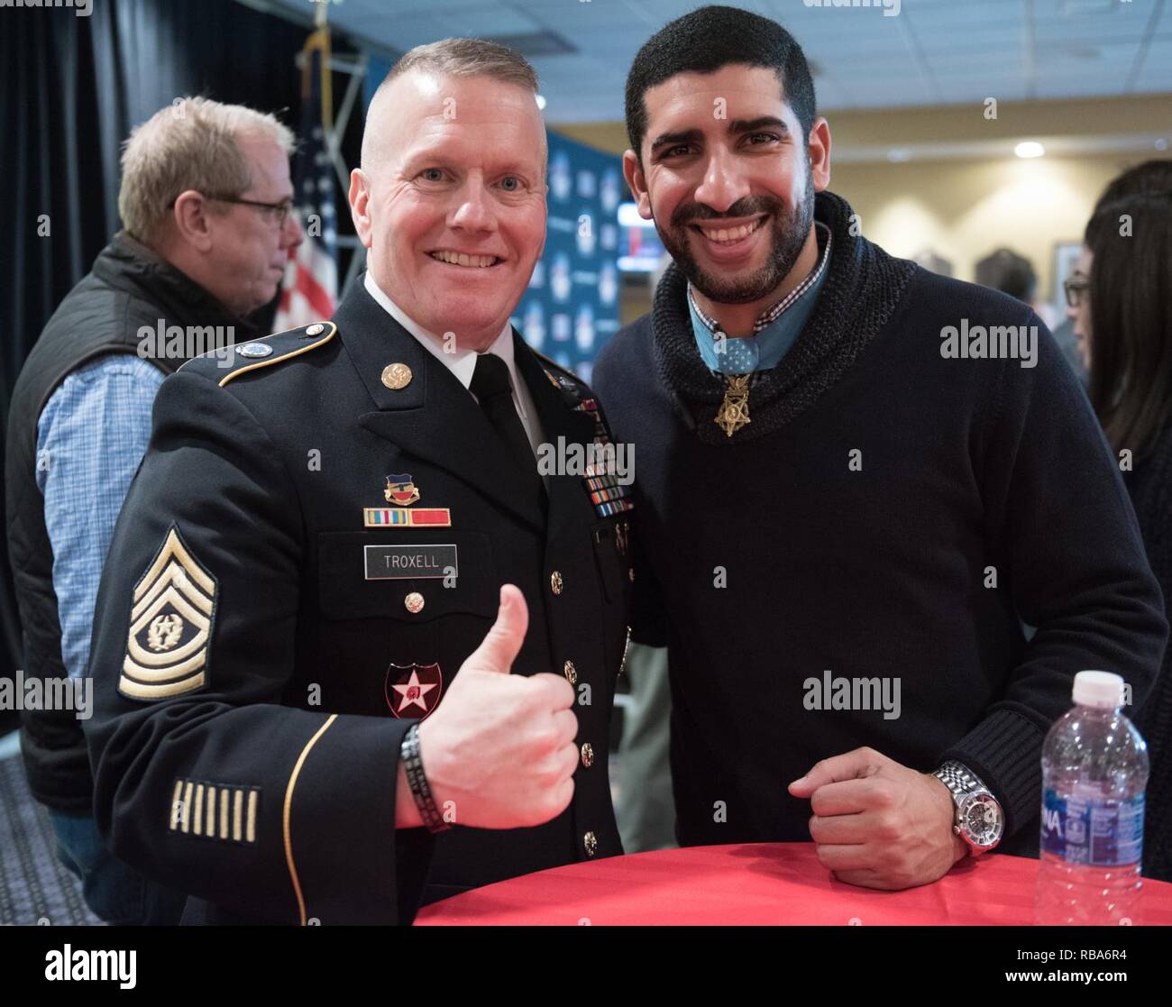 U.S. Army Command Sgt. Maj. John W. Troxell, Senior Enlisted Advisor to ...