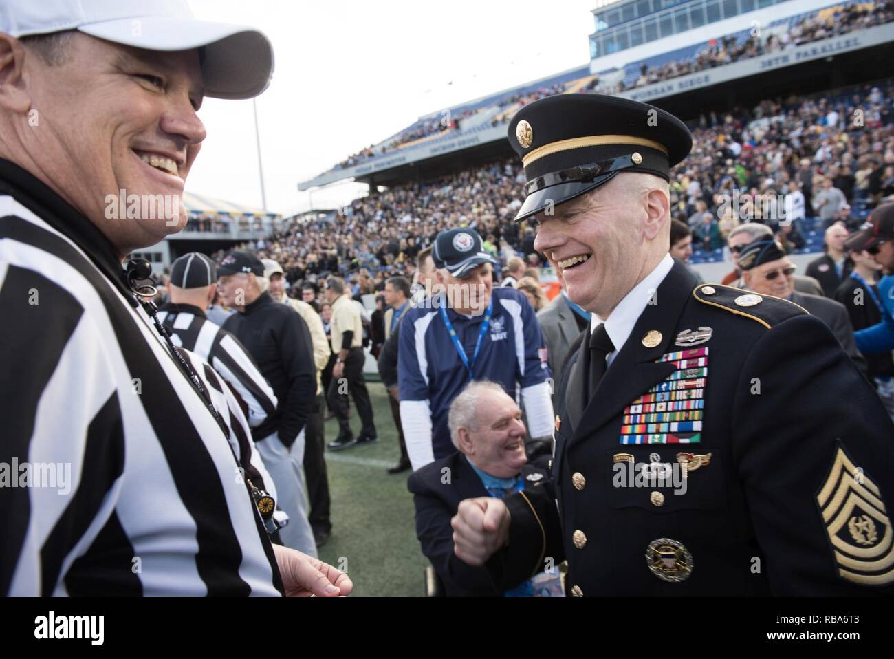 U.S. Army Command Sgt. Maj. John W. Troxell, Senior Enlisted Advisor to ...