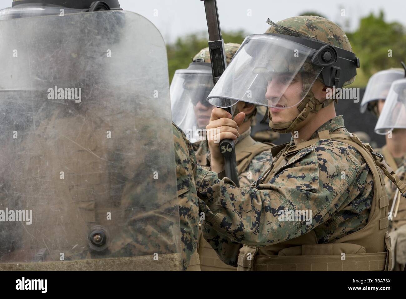 Lance Cpl. Nathaniel Guire, a radio operator with Echo Battery ...