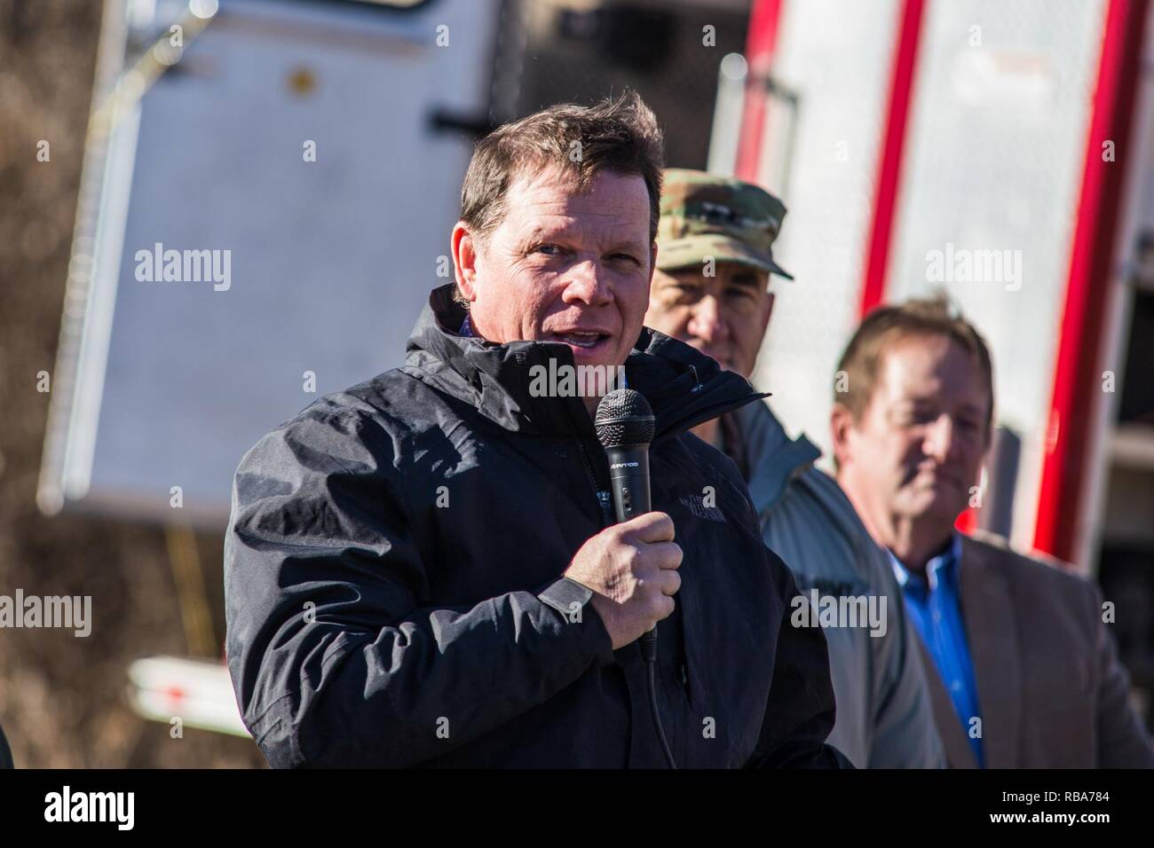 Missouri Congressman Sam Graves, speaks during a ribbon cutting ...