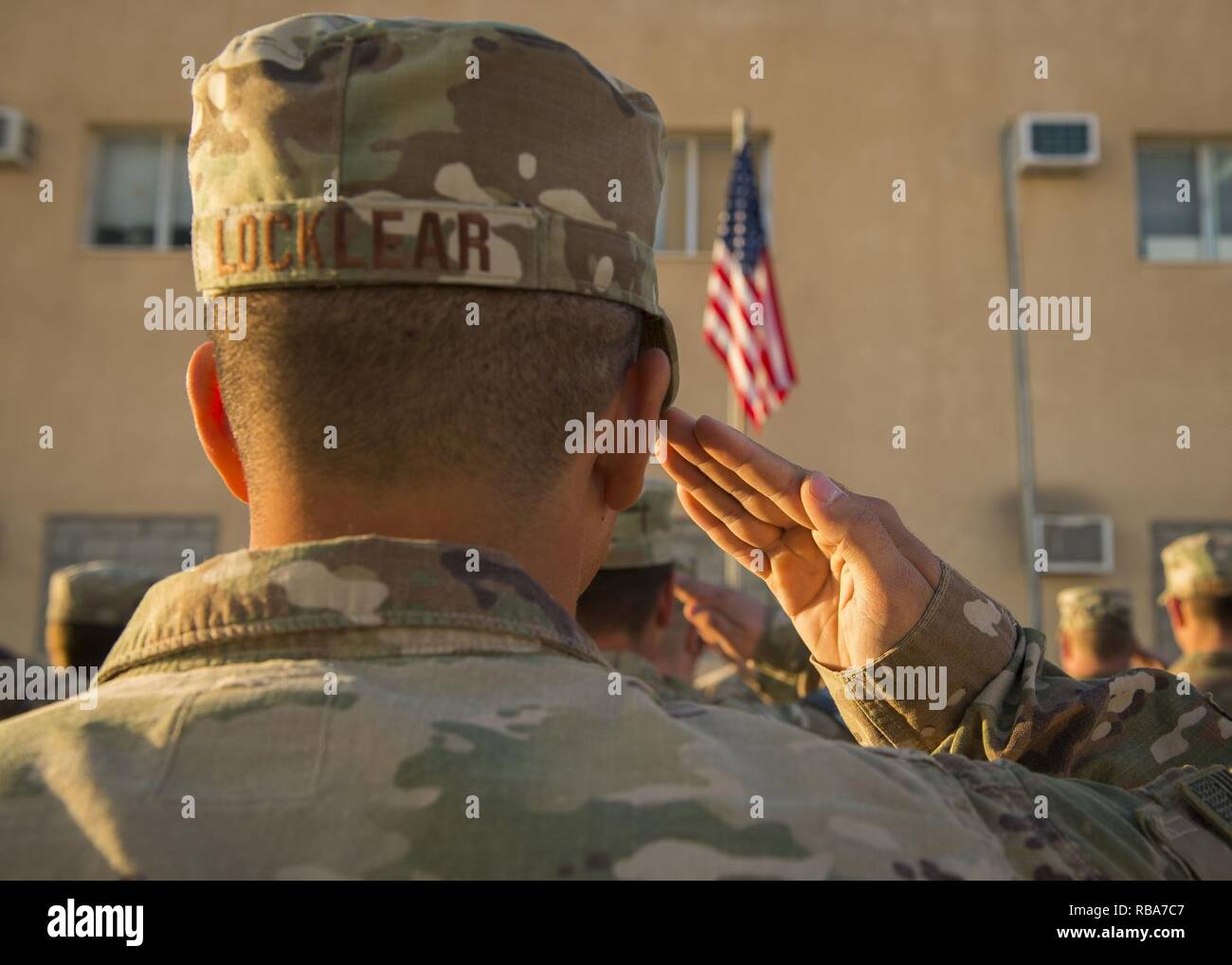 U.S. Air Force Senior Airman Joshua Locklear, 557th Expeditionary Red ...