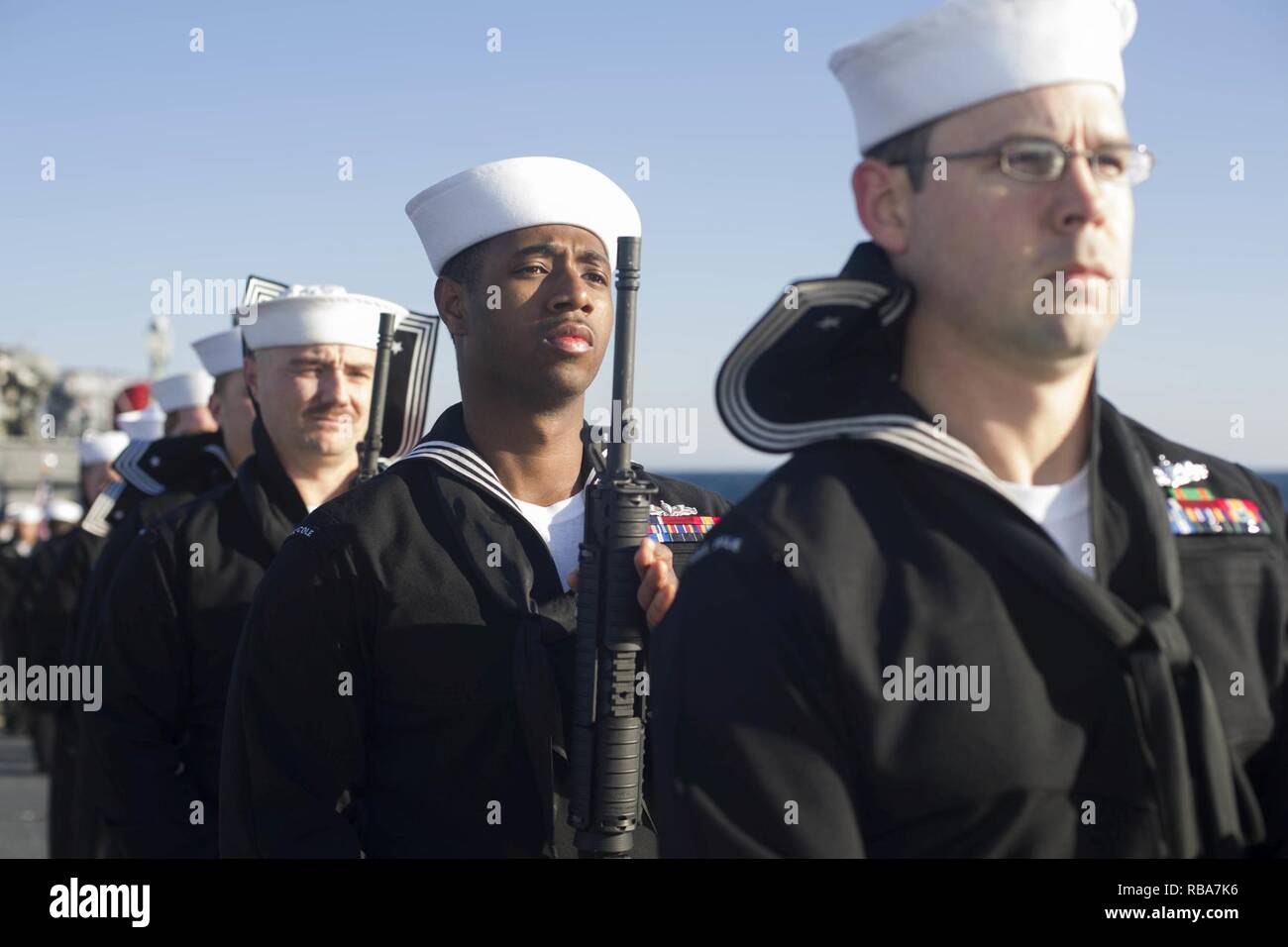 MEDITERRANEAN SEA (Dec. 30, 2016) Fire Controlman 2nd Class Justin ...