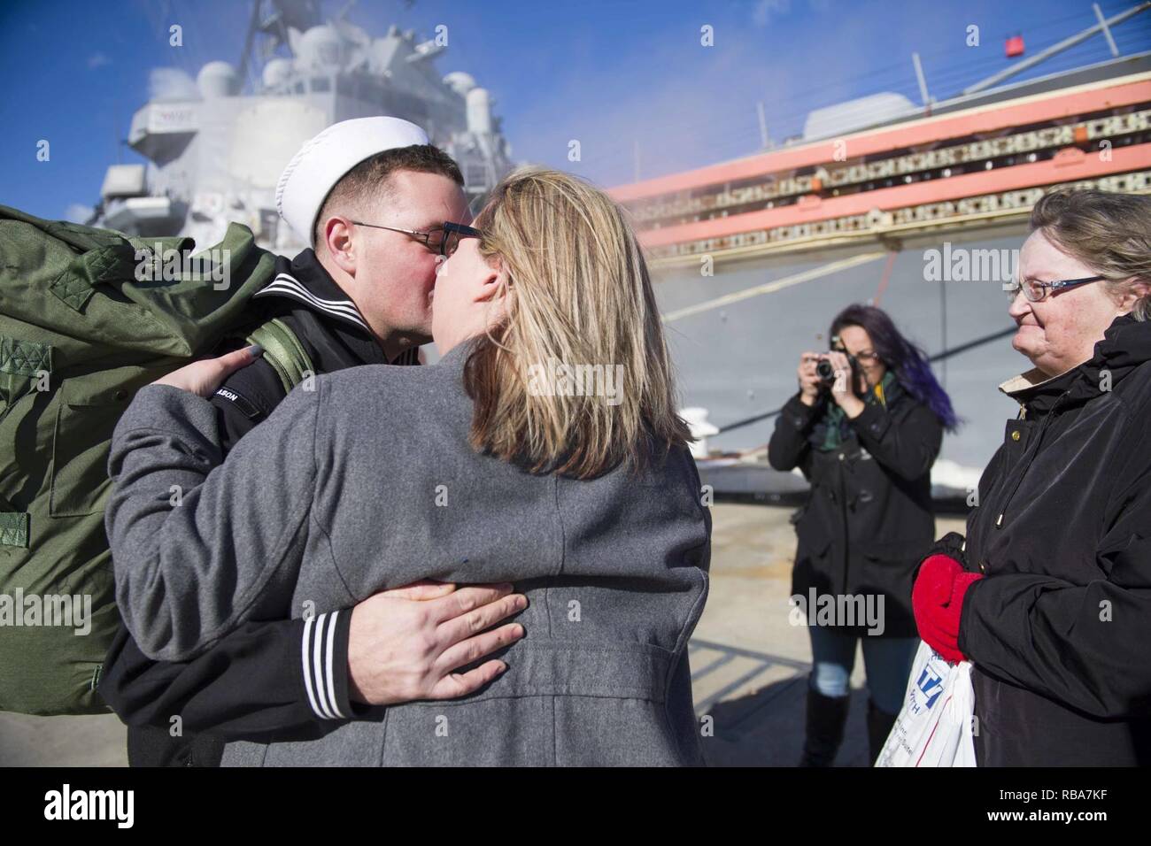NORFOLK (Dec. 30, 2016) Culinary Specialist 2nd Class Robert Rhodes ...