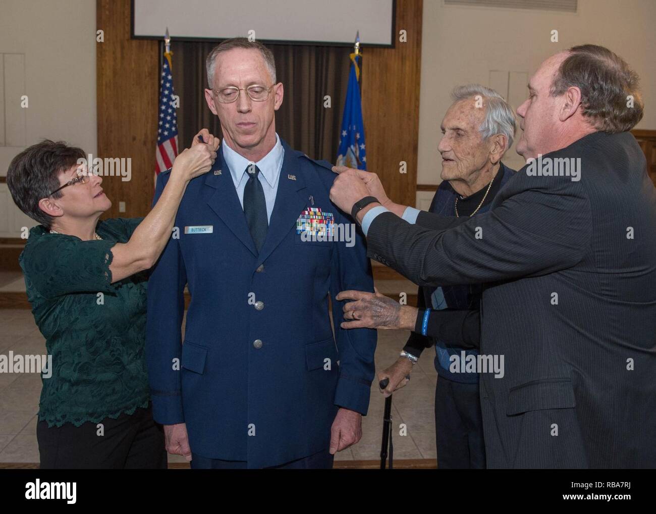 Chaplain (Col.) David L. Buttrick, 66th Air Base Group chaplain, has ...