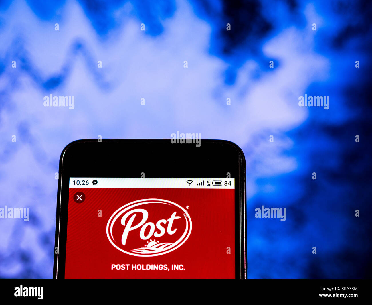 Post holdings logo hi-res stock photography and images - Alamy