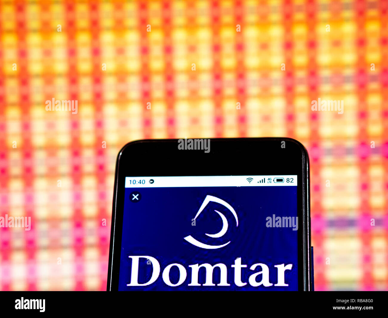 Domtar logo hi-res stock photography and images - Alamy