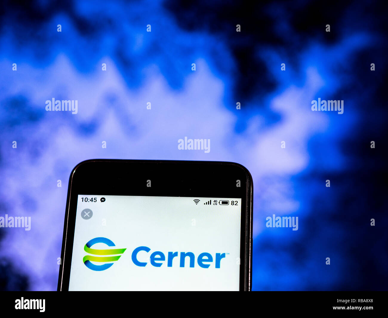 Cerner logo hi-res stock photography and images - Alamy