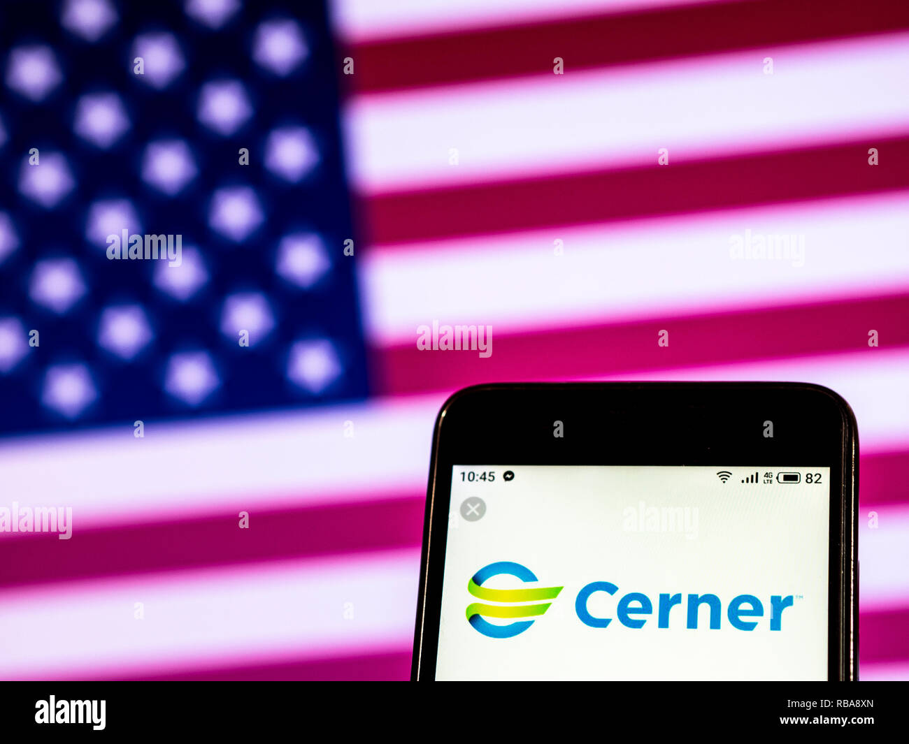 Logo cerner hi-res stock photography and images - Alamy