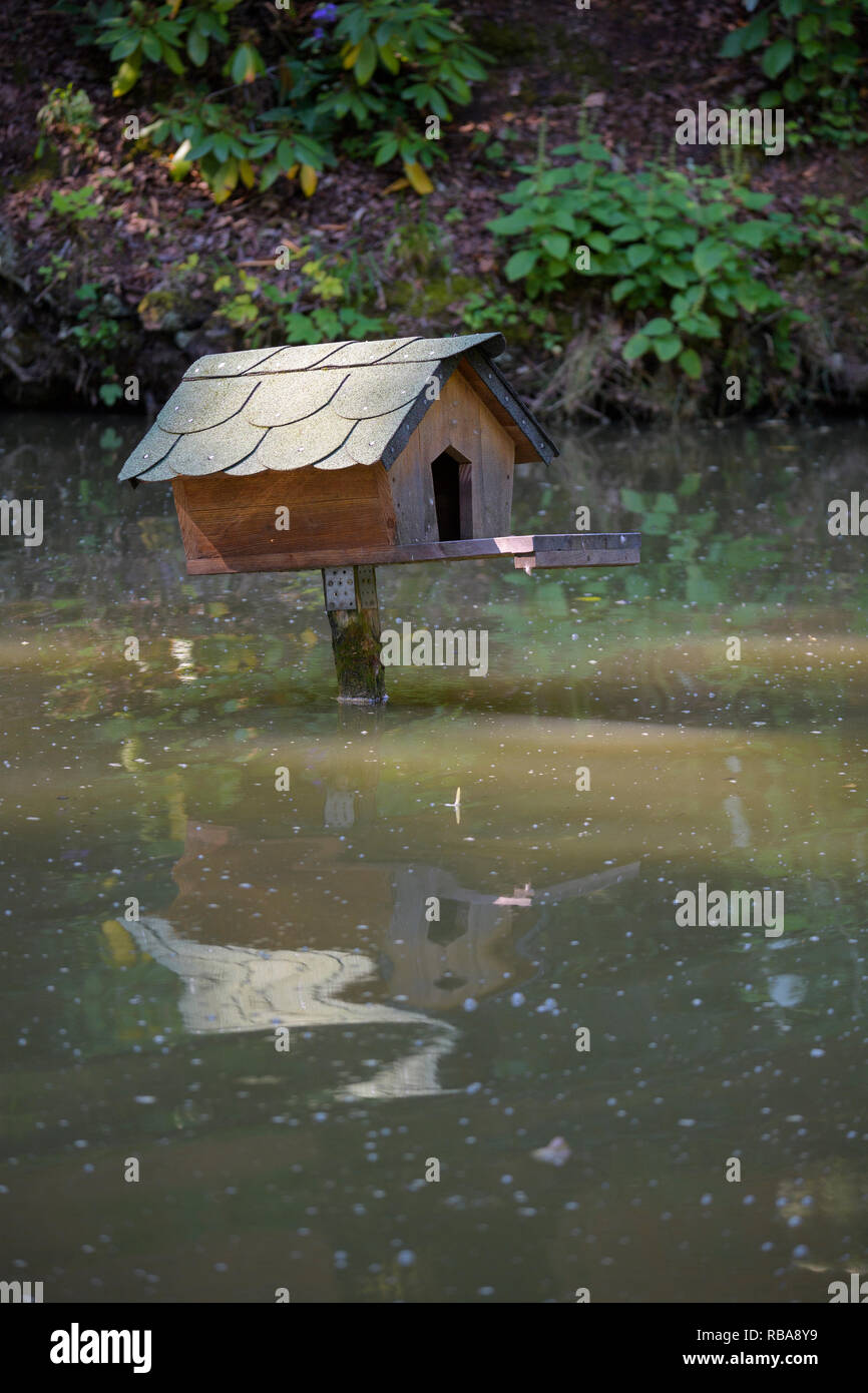 Duck nesting box in hi-res stock photography and images - Alamy