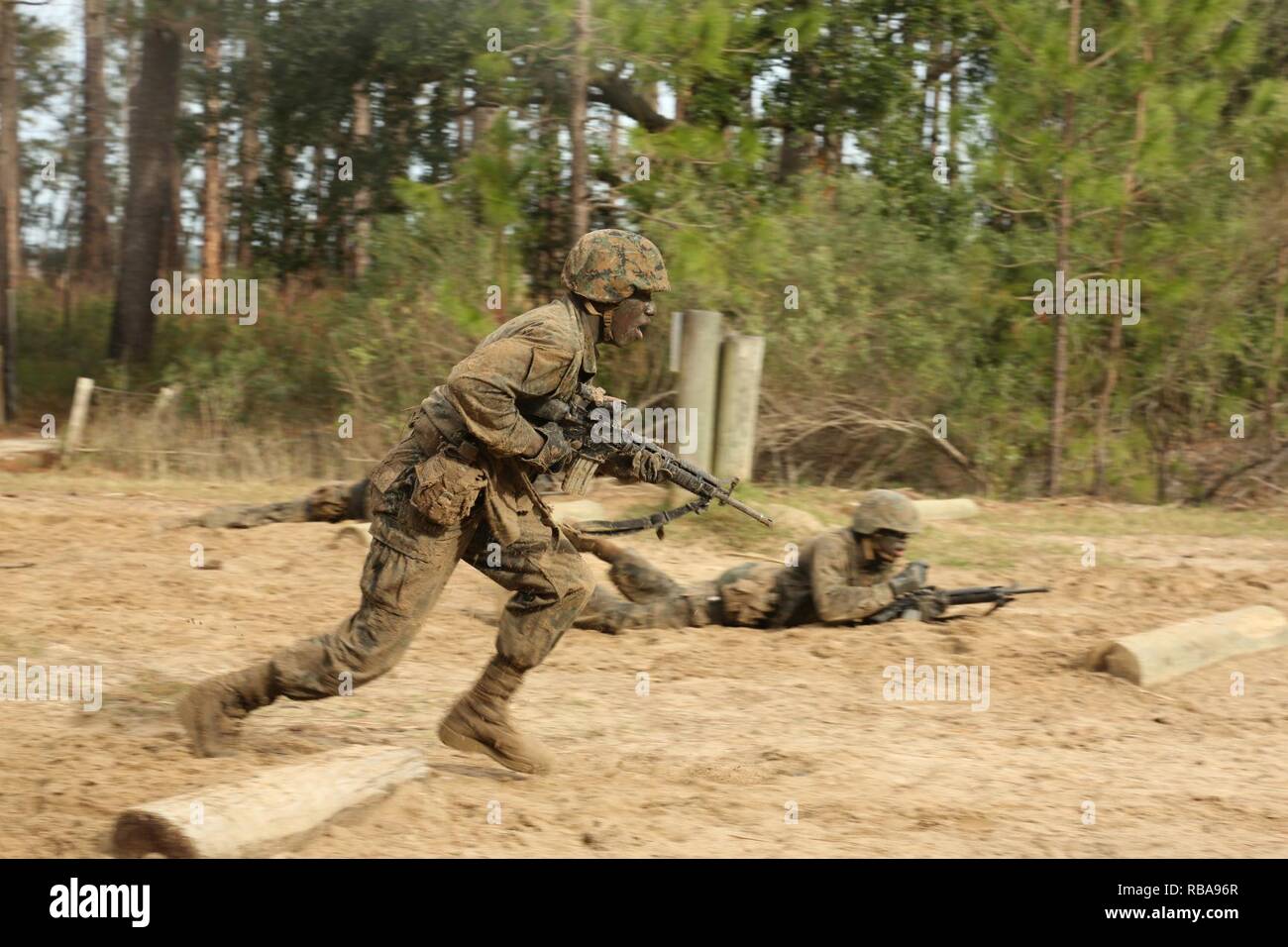A U.S. Marine Corps Recruit with Platoon 1006, C. Co., 1st Battalion ...