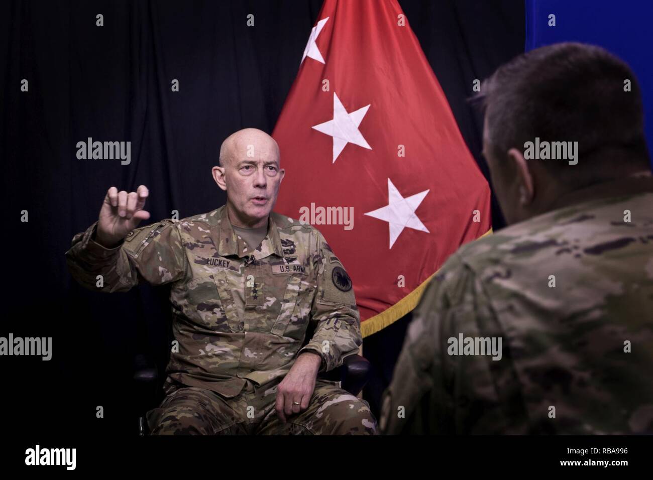 U.S. Army Reserve Commanding General, Lt. Gen. Charles D. Luckey ...