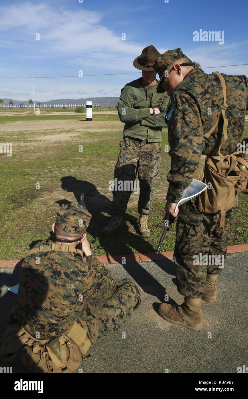 A primary marksmanship instructor with Weapons and Field Training ...