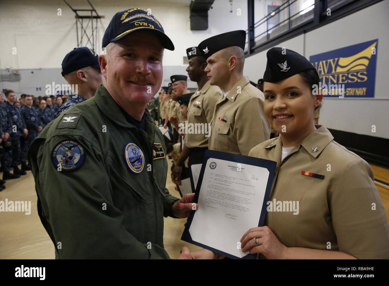 NEWPORT NEWS, Va. (Jan. 4, 2017) - Aviation Boatswain’s Mate (Fuel) 3rd ...