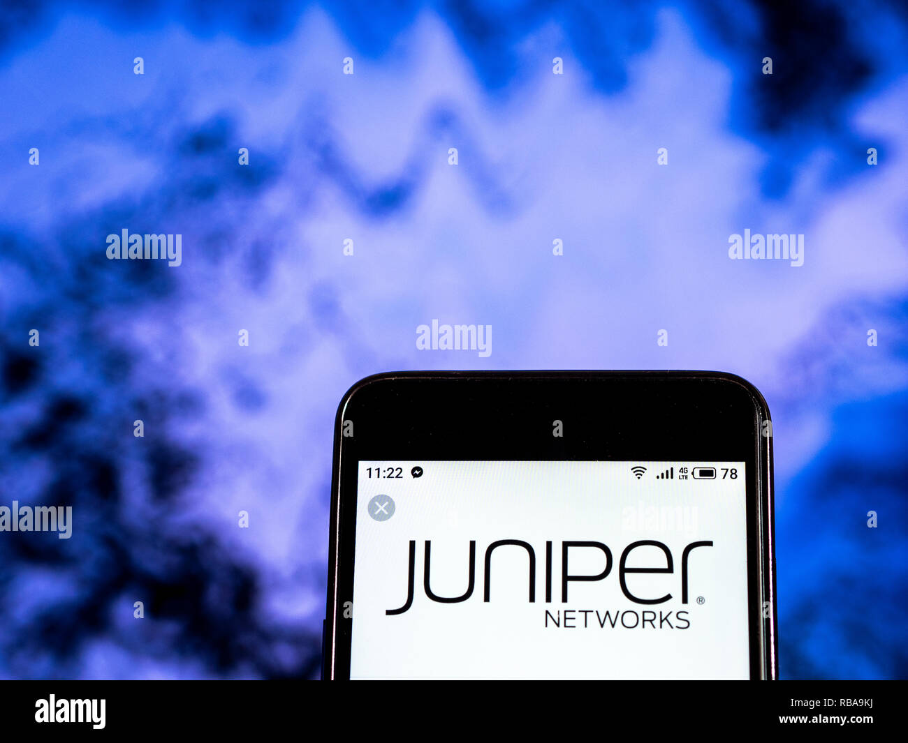 Juniper networks logo hi-res stock photography and images - Alamy