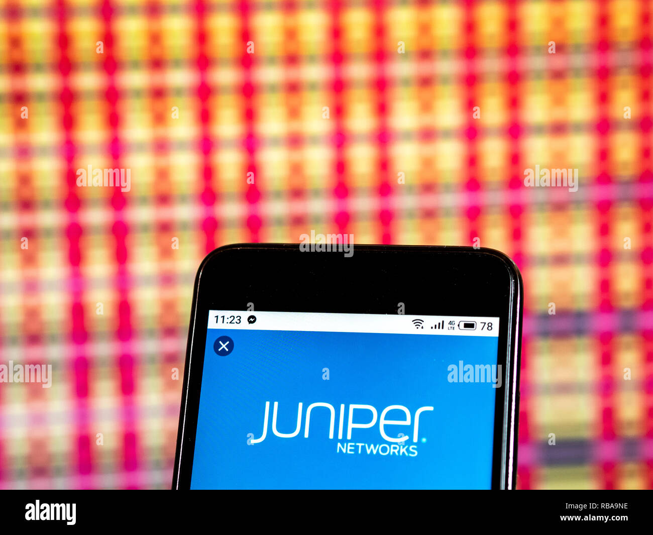 Juniper networks logo hi-res stock photography and images - Alamy
