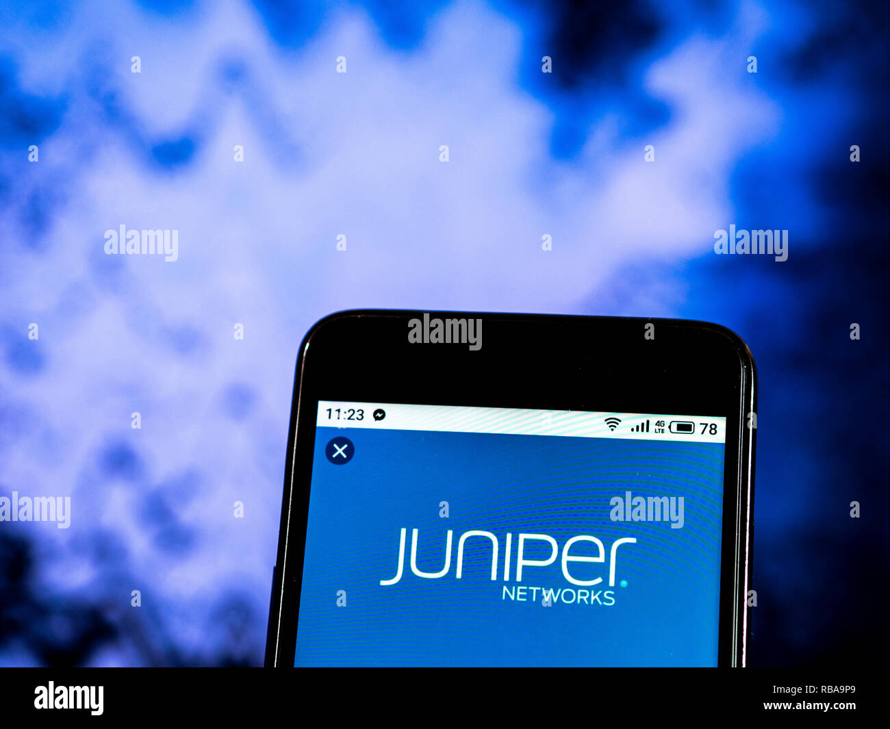 Juniper networks logo hi-res stock photography and images - Alamy