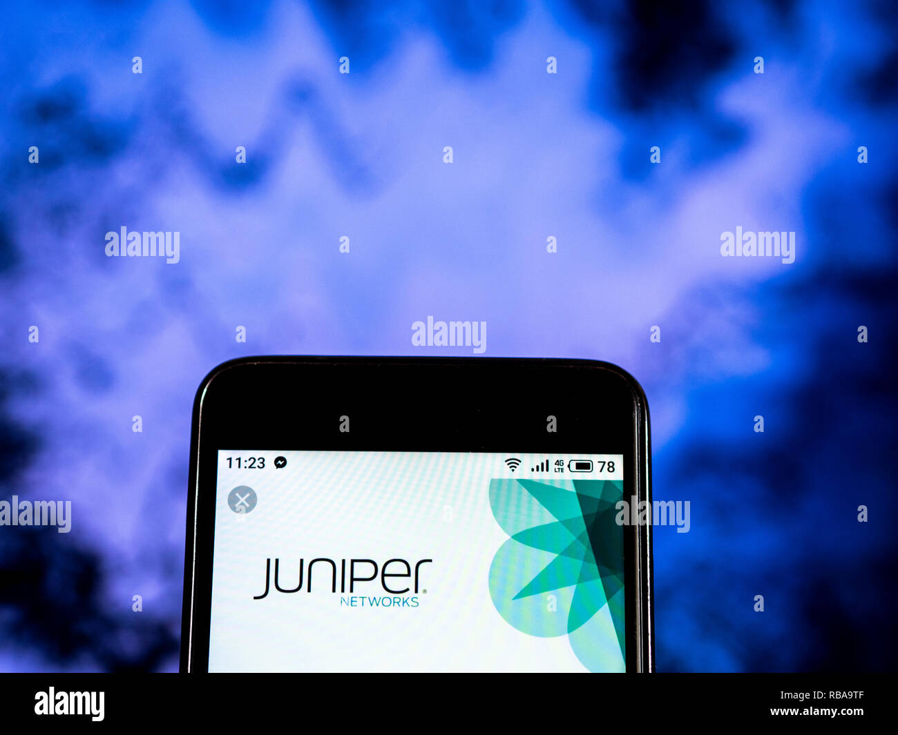 Juniper networks logo hi-res stock photography and images - Alamy