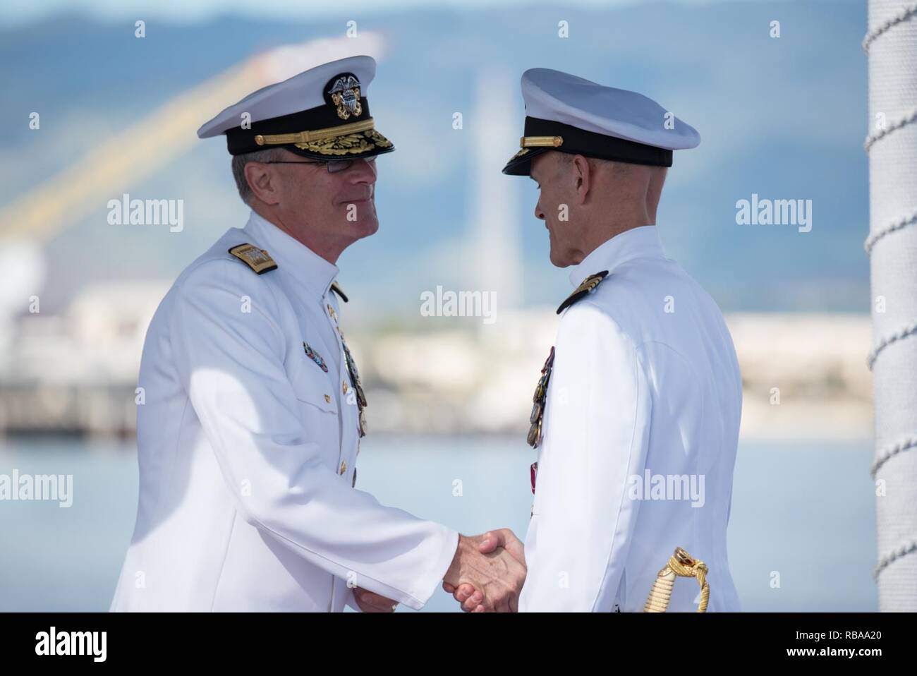JOINT BASE PEARL HARBOR-HICKAM, Hawaii (January 5, 2017) Commander ...