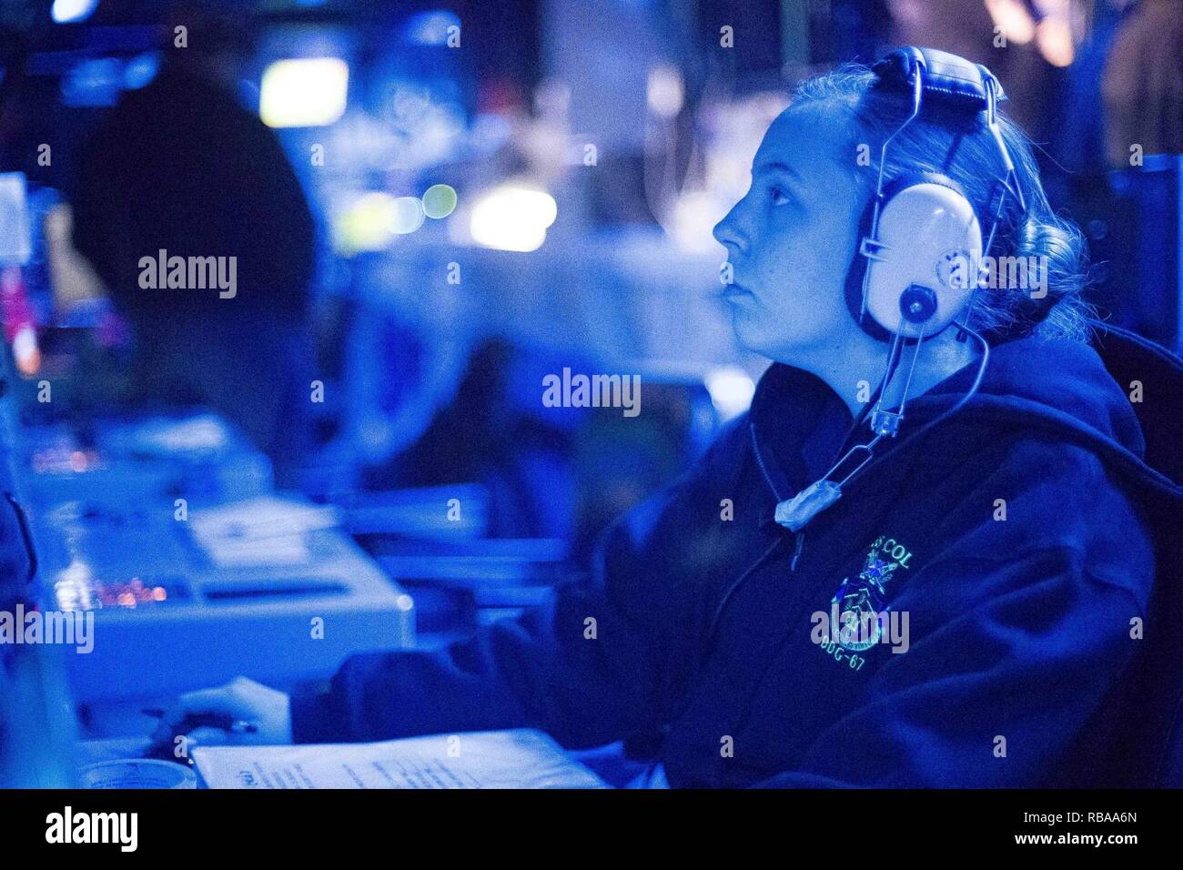 MEDITERRANEAN SEA (Jan. 5, 2017) Sonar Technician Surface Morgan ...