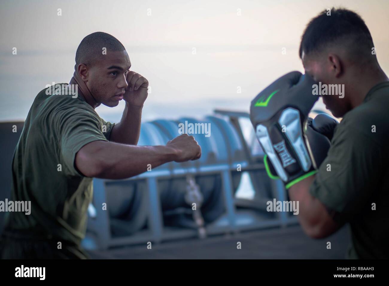 All marine boxing team hi-res stock photography and images - Alamy