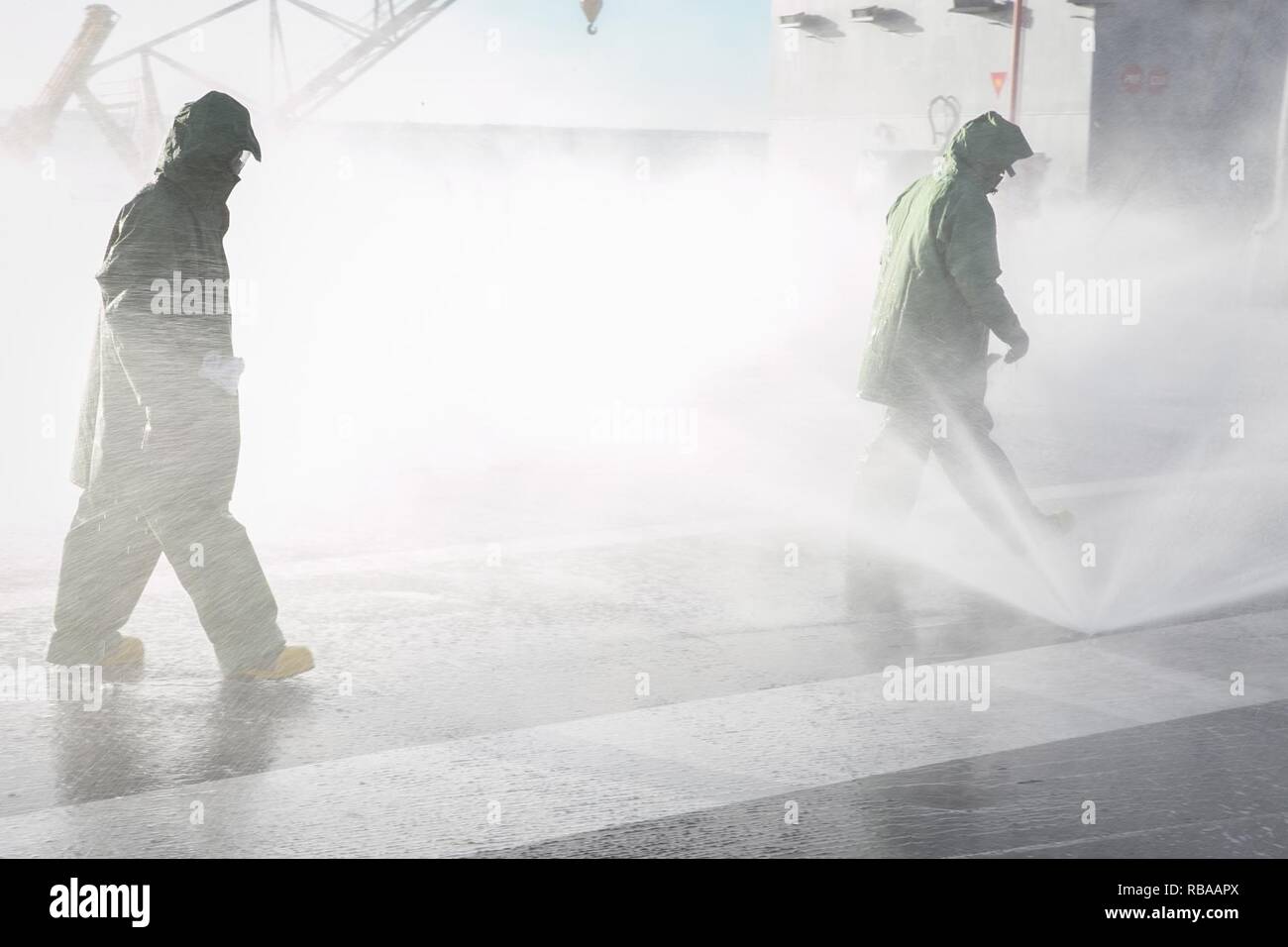 Countermeasure wash down system hi-res stock photography and images - Alamy