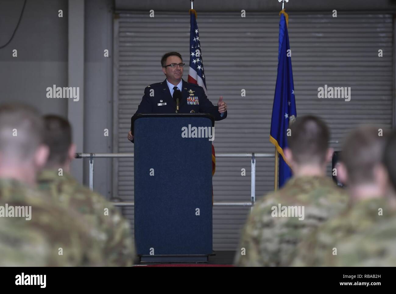 Air Commandos attend the 15th Special Operations Squadron Change of ...