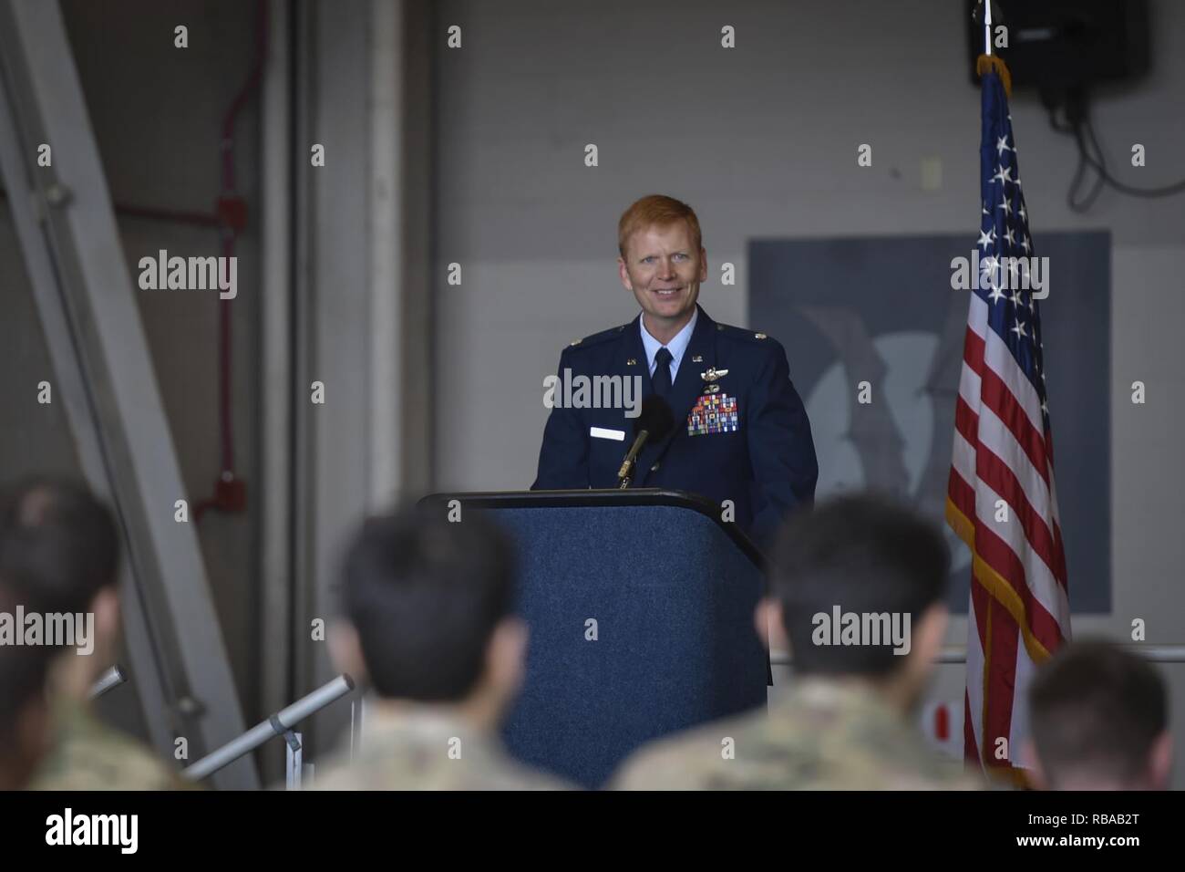 Air Commandos attend the 15th Special Operations Squadron Change of ...