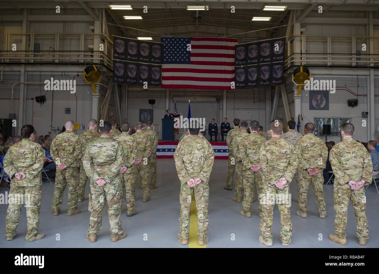 Air Commandos attend the 15th Special Operations Squadron Change of ...