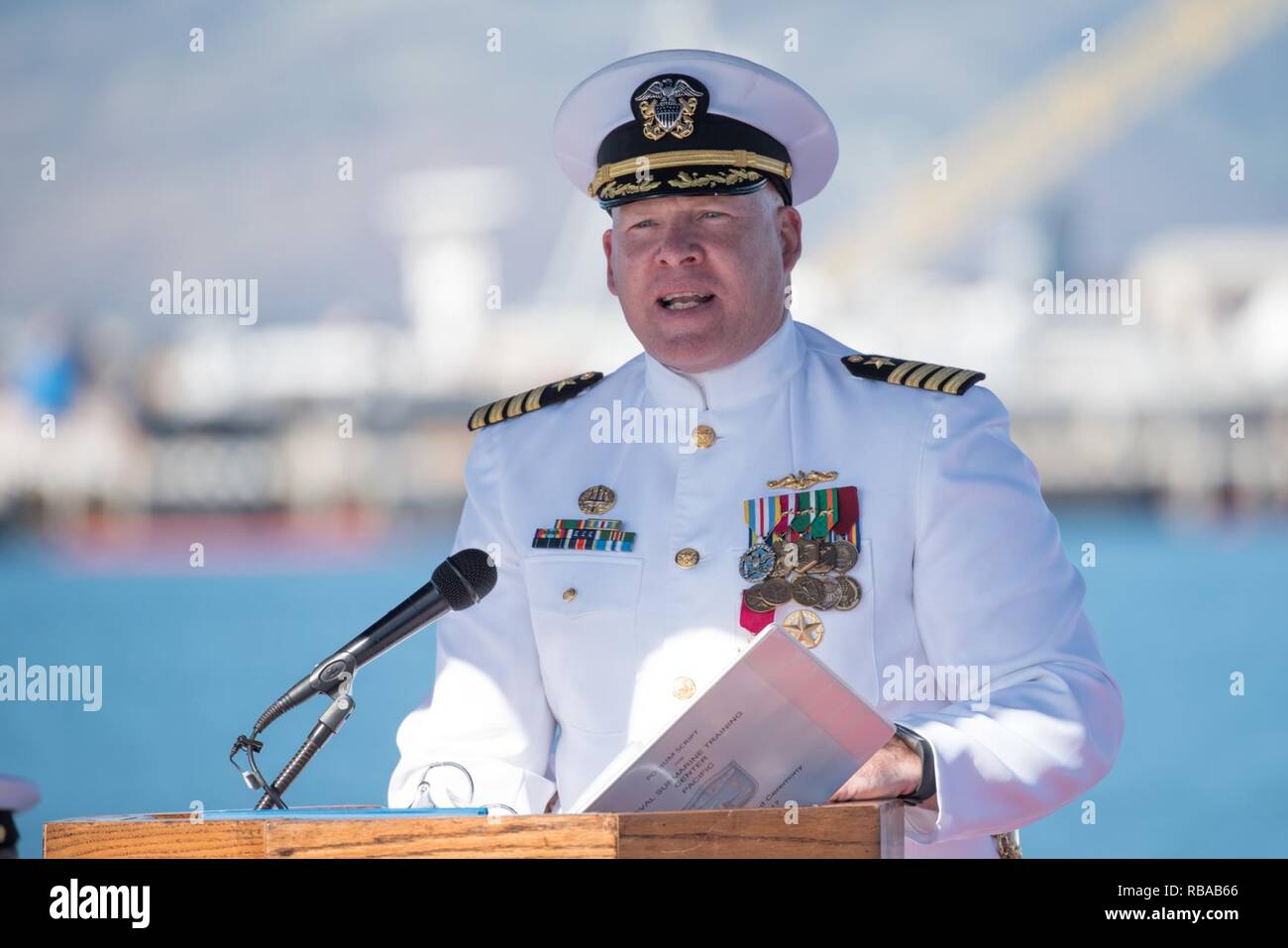 JOINT BASE PEARL HARBOR-HICKAM, Hawaii (January 6, 2017) Capt. Michael ...